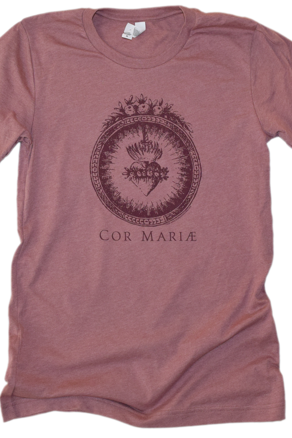 Cor Mariae Premium Tee – Totally Catholic Tees