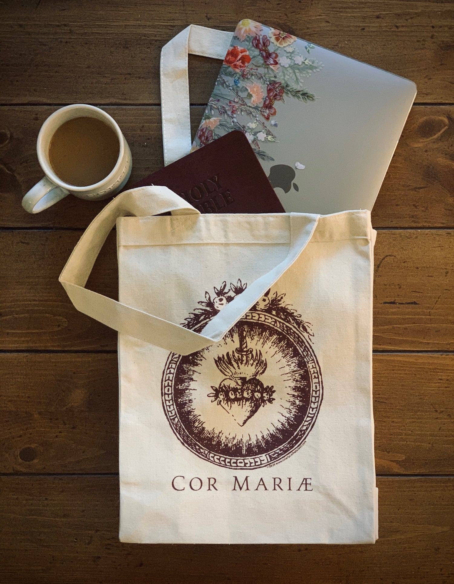 Cor Mariae Tote Bag – Totally Catholic Tees