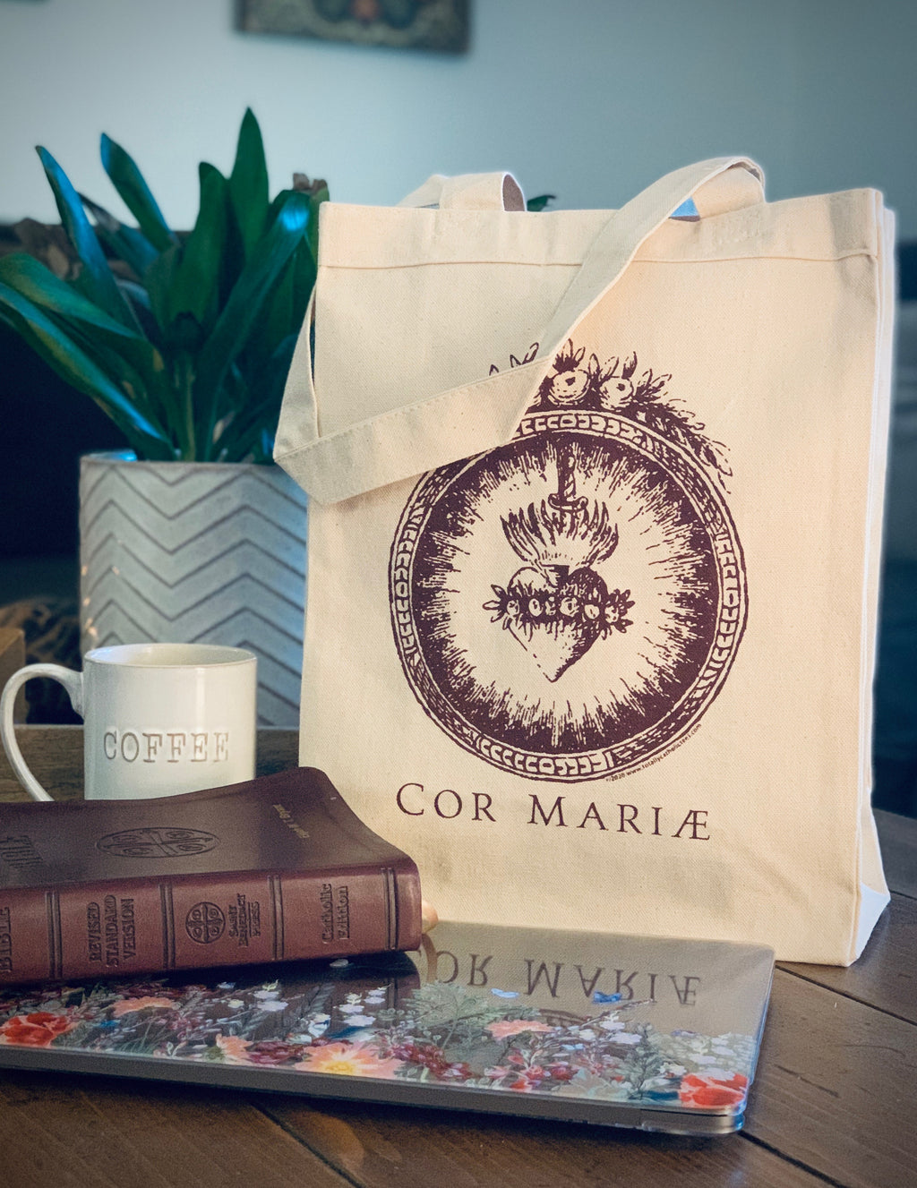 Cor Mariae Tote Bag – Totally Catholic Tees