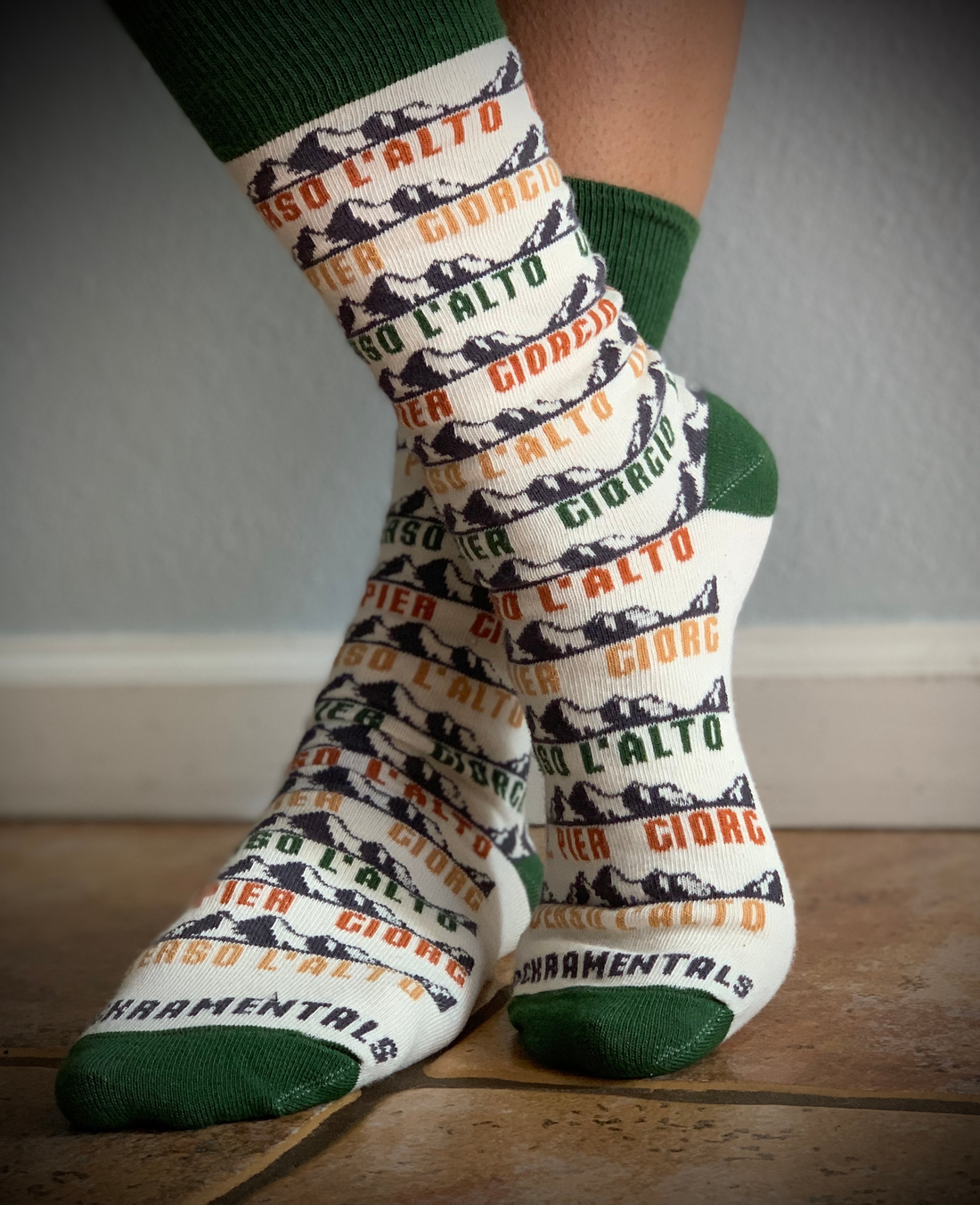 Verso L'Alto Premium Socks – Totally Catholic Tees